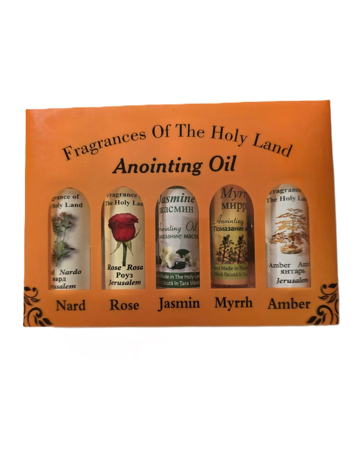 Five Fragrances Of The Holy Land - Anointing Oil – Holyland Presents
